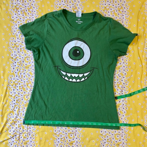 Disney | Tops | Pixar Monsters Inc Mike Wazowski Eyeball Shirt Medium ...